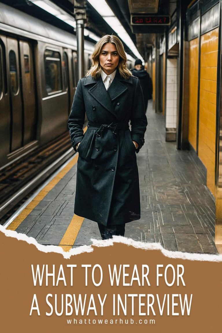 What To Wear For A Subway Interview? Casual Yet Professional