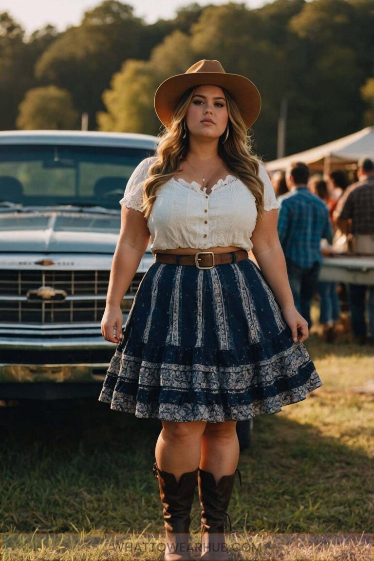 14 Flattering Plus Size Country Concert Outfits That Rock