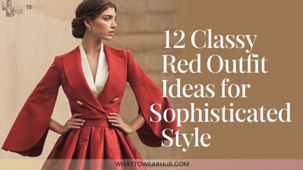 8 Stylish Red Zip-Up Outfit Ideas For Women