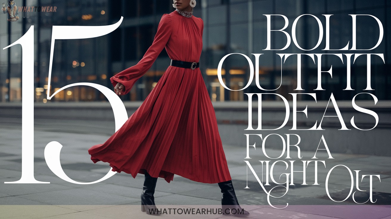 15 Bold Red Outfit Ideas For A Night Out