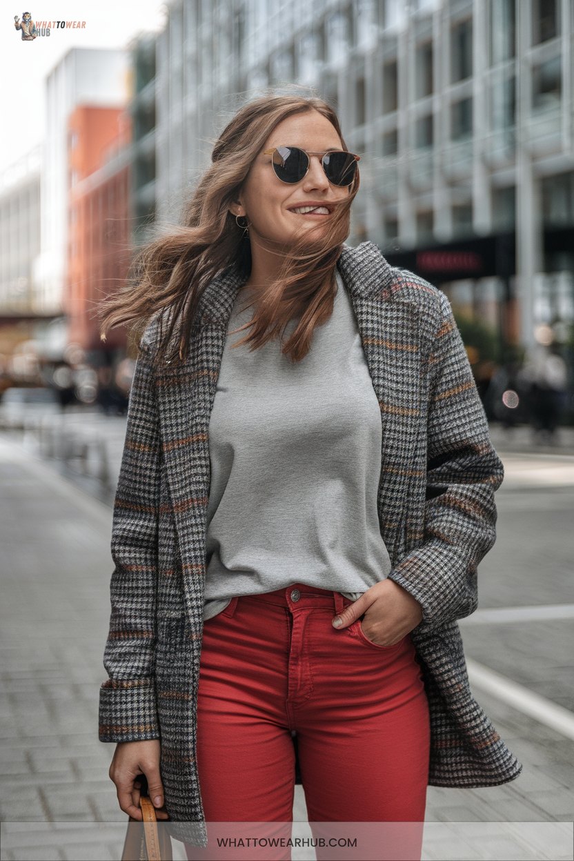 10 Chic Red And Jeans Outfit Ideas For A Casual Look