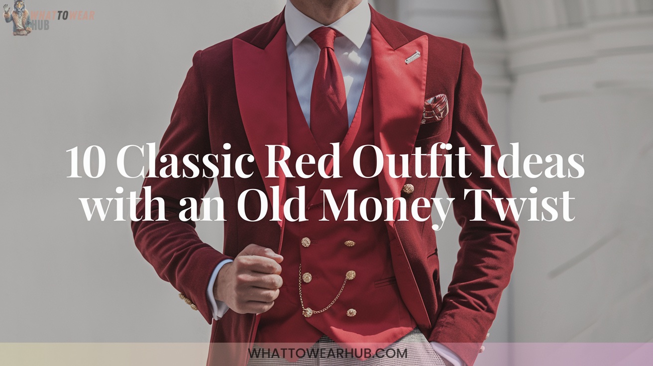8 Unique Red Uniform Outfit Ideas