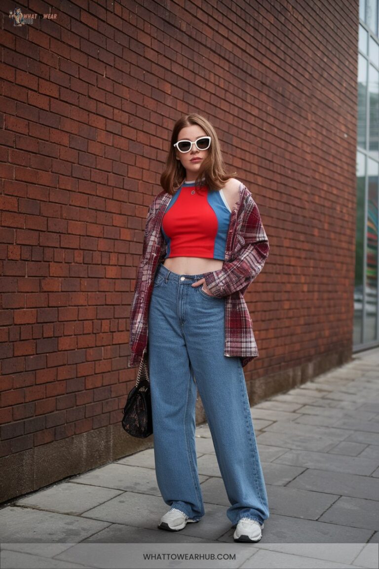 15 Retro Red Outfit Ideas From The 90s