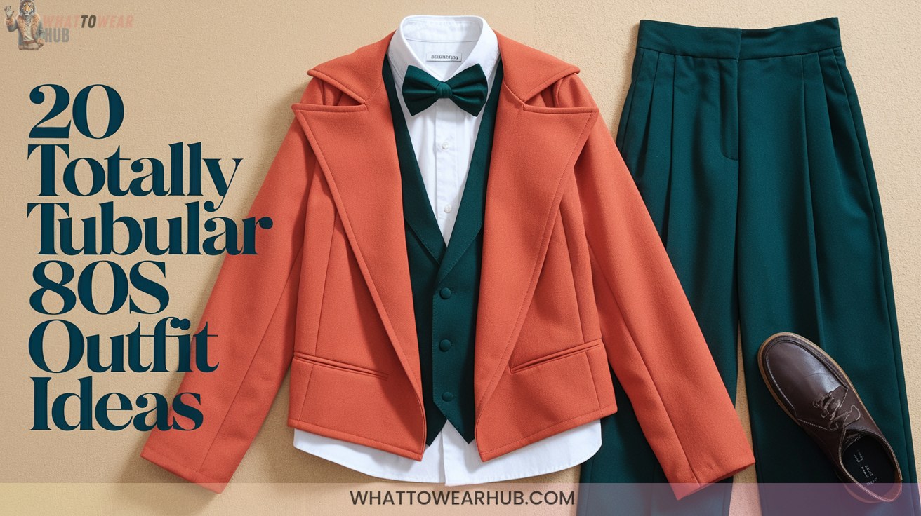 20 Totally Tubular 80s Outfit Ideas