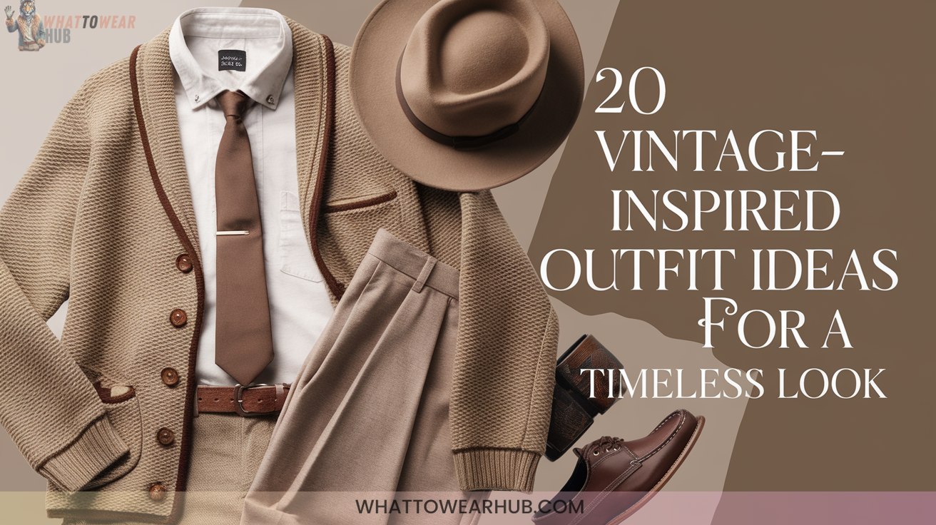 20 Vintage-Inspired Outfit Ideas For A Timeless Look