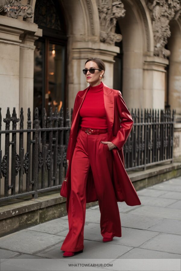 15 Elegant Red Outfit Ideas For Special Events