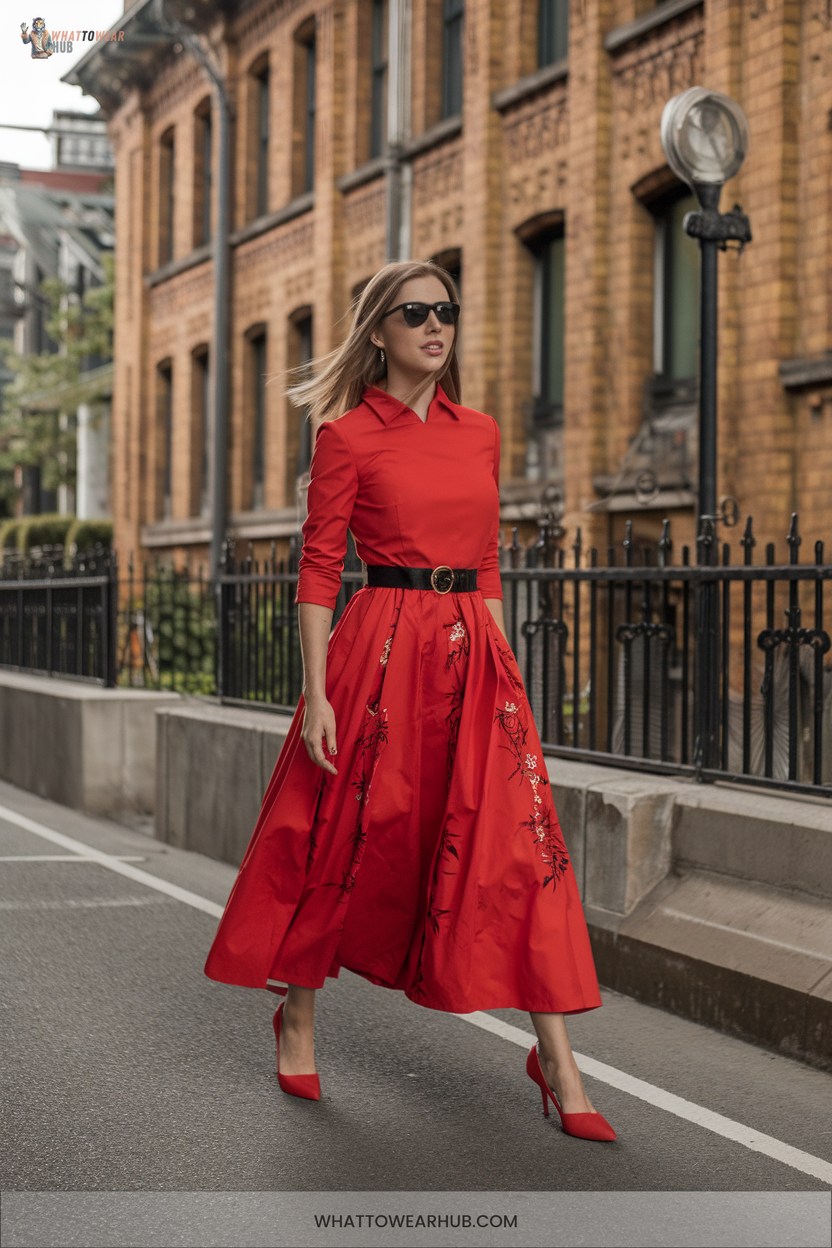 10 Stunning Red Dress Outfit Ideas For Any Occasion
