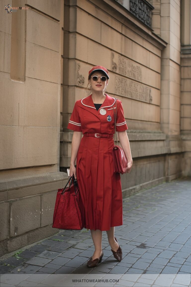 8 Unique Red Uniform Outfit Ideas