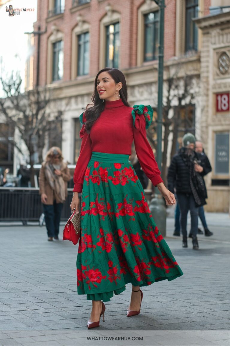 10 Vibrant Red Outfit Ideas For Latina Women
