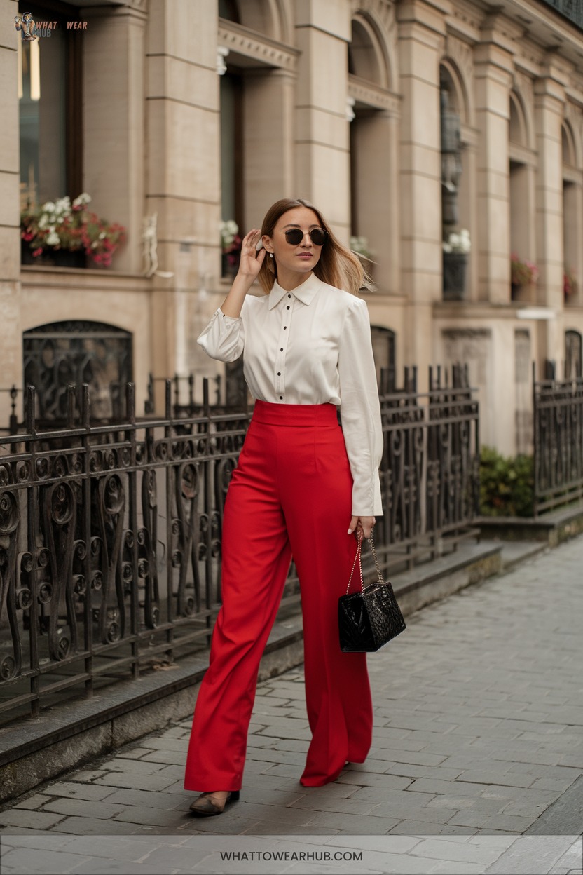 15 Bold Red Outfit Ideas For A Night Out