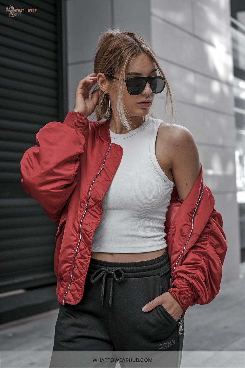 15 Edgy Red Streetwear Outfit Ideas