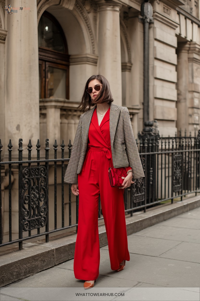 12 Classy Red Outfit Ideas For Sophisticated Style