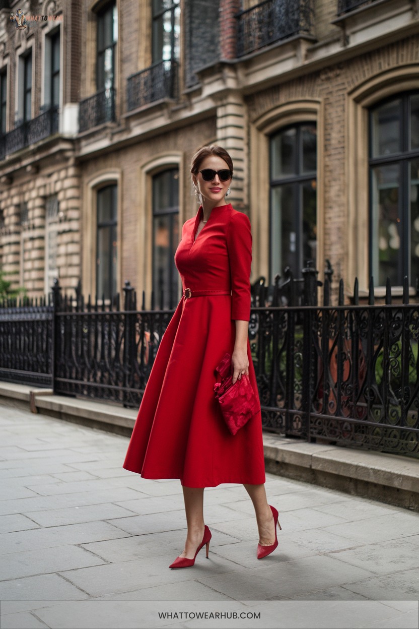 12 Classy Red Outfit Ideas For Sophisticated Style