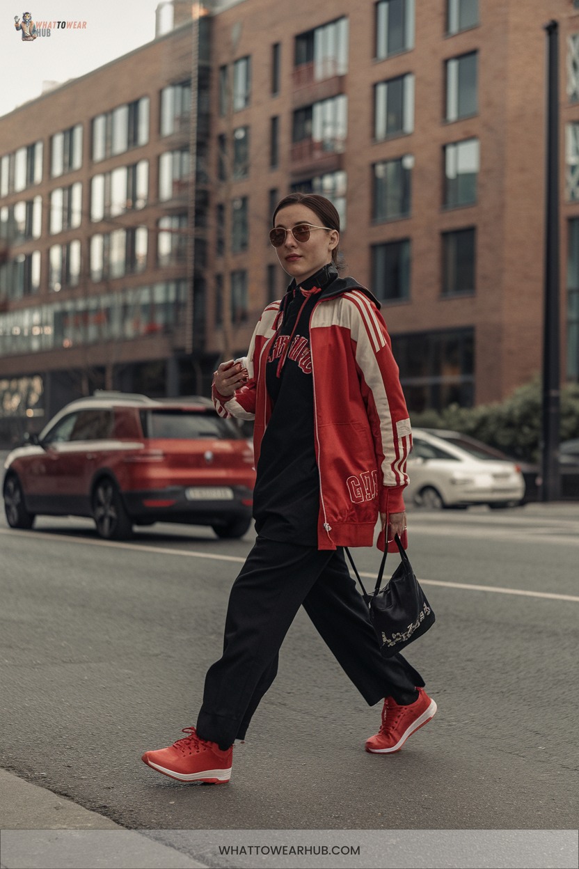 15 Edgy Red Streetwear Outfit Ideas