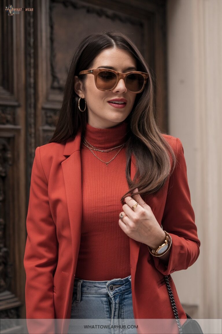 10 Vibrant Red Outfit Ideas For Latina Women