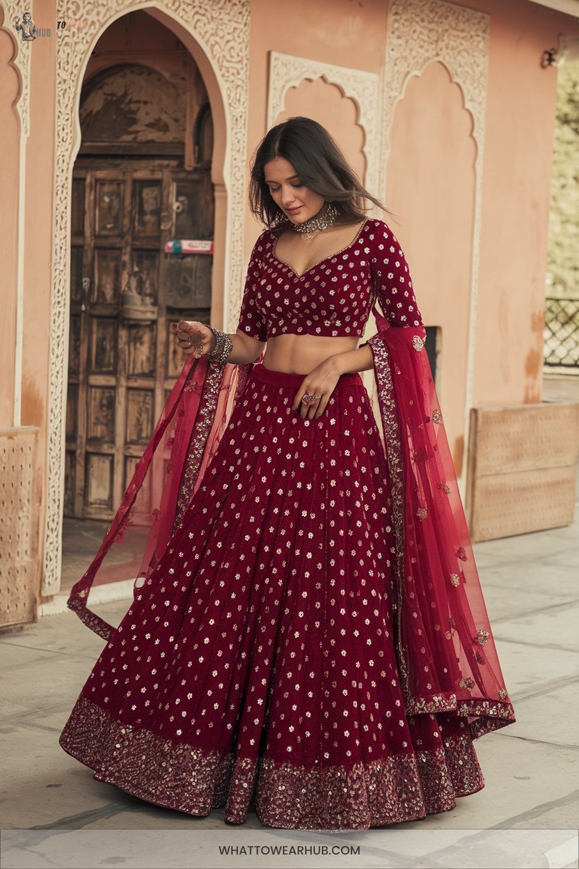 10 Traditional Red Outfit Ideas With An Indian Twist