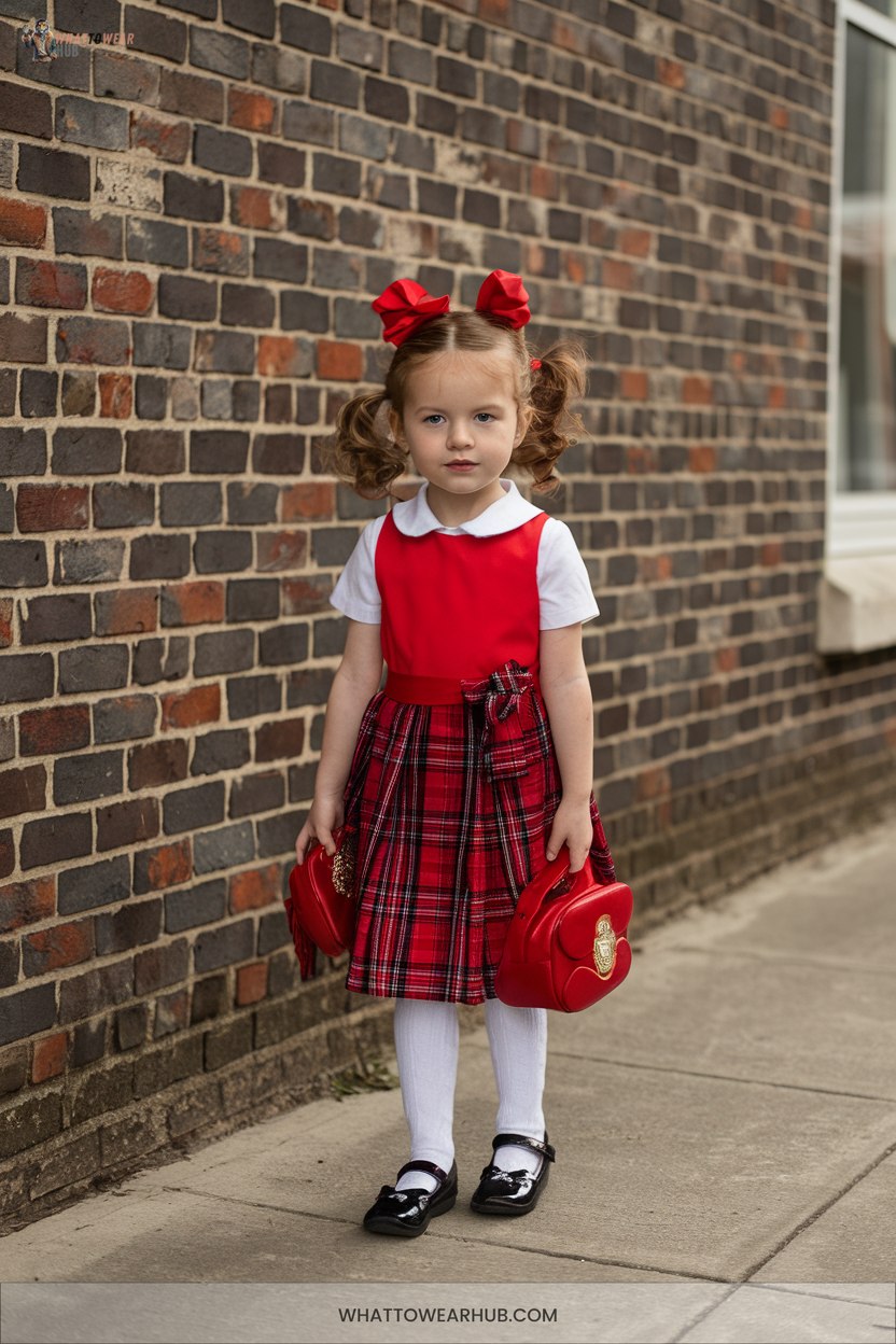 8 Unique Red Uniform Outfit Ideas