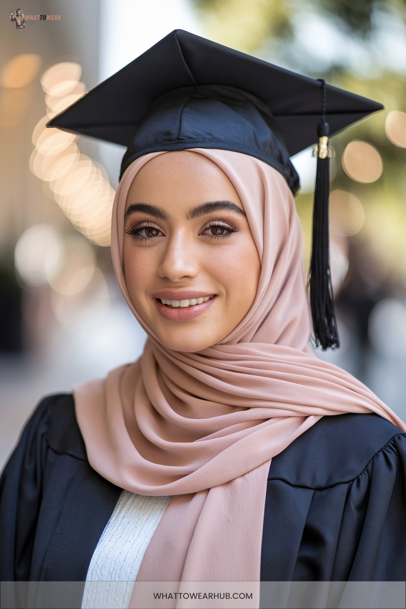 17 Modest Graduation Outfit Ideas For Hijab Wearing Graduates