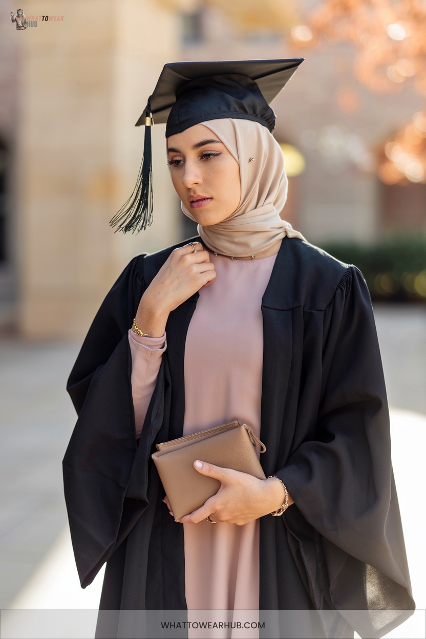 17 Modest Graduation Outfit Ideas For Hijab Wearing Graduates