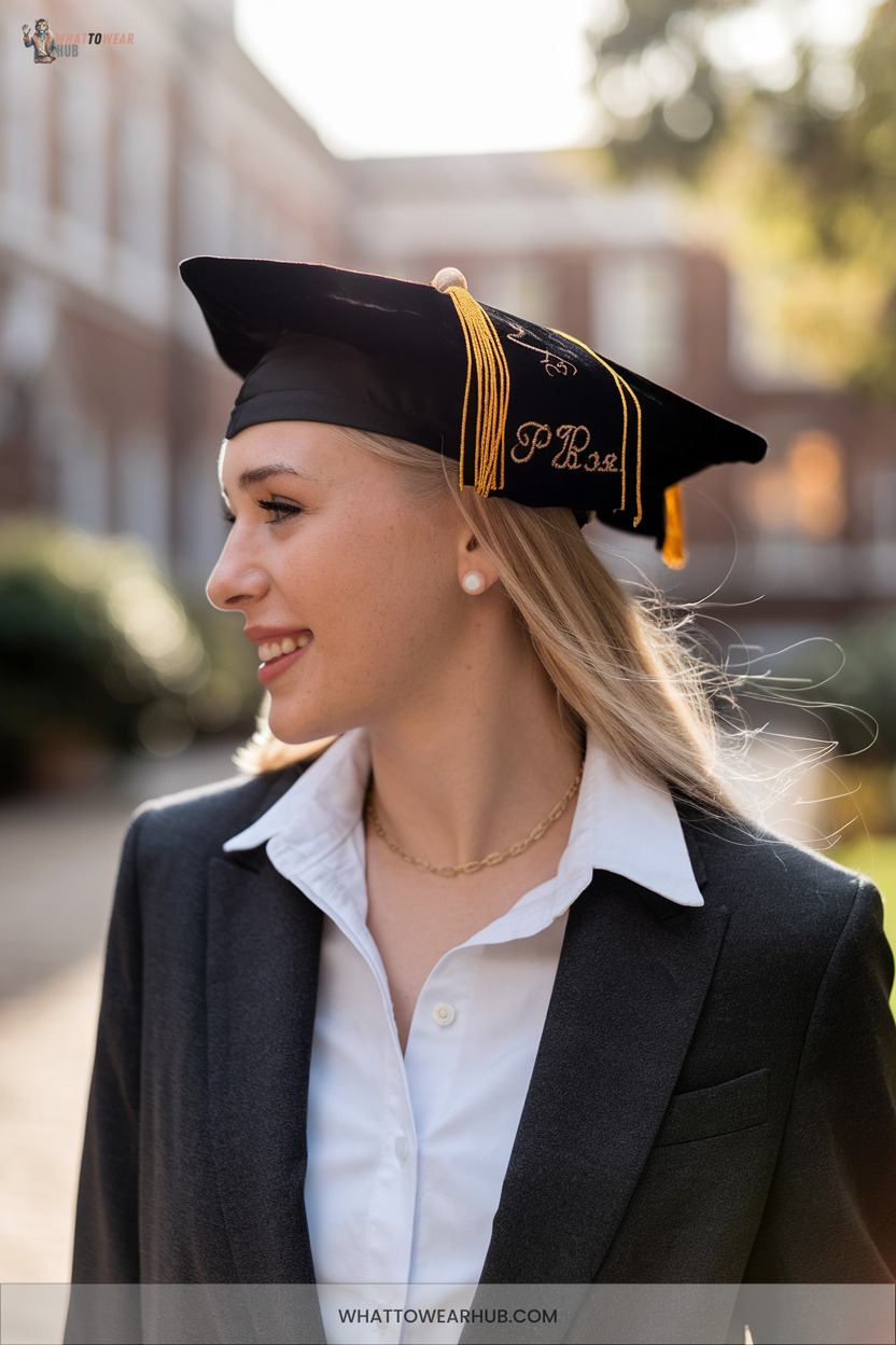 16 Distinguished PhD Graduation Outfit Ideas For Academic Excellence