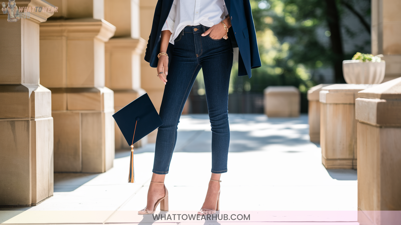 25 Trendy Graduation Outfit Ideas Jeans That'll Make You Shine In 2026